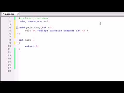 Learn Buckys C Programming Tutorials 10 Creating Functions That Use Parameters - Mind Luster
