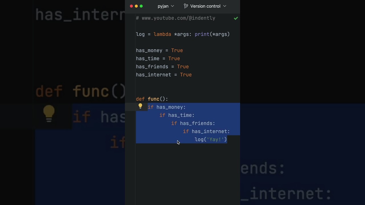 How To SOLVE Indentation HELL In Python