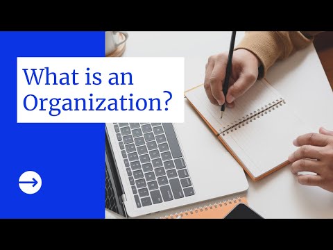 What is an Organization- Introduction?Nature of organization.