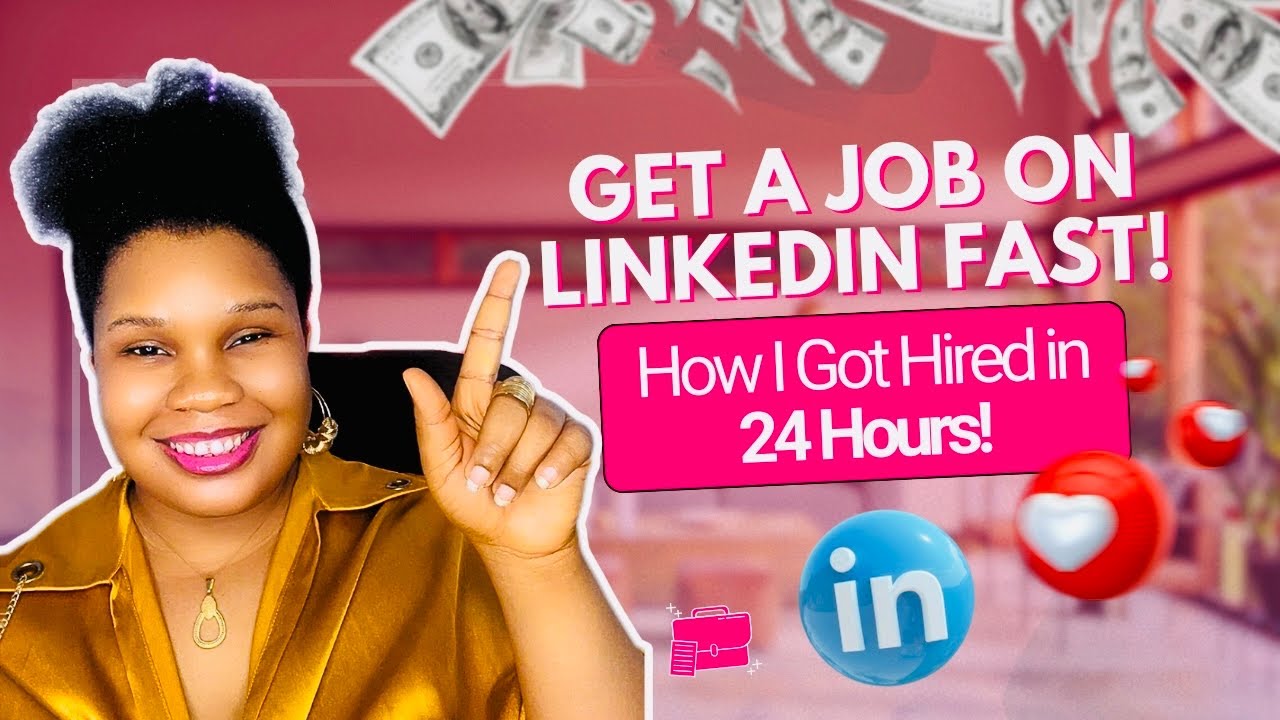 Get a Job on LinkedIn FAST | How I Got Hired in 24 Hours