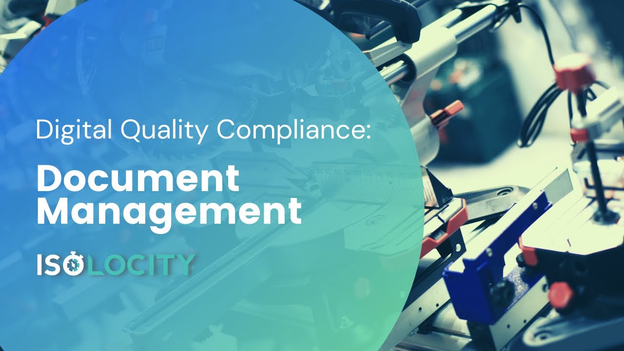 Document Management | QMS | Quality Management Software | Isolocity
