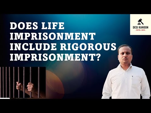 Supreme Court on Life Imprisonment and Rigorous Imprisonment