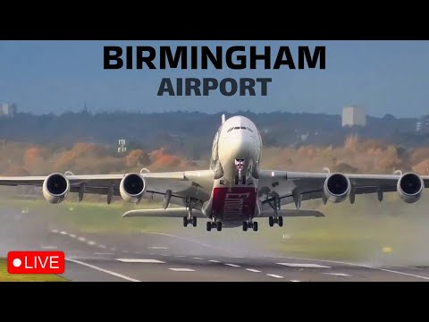 Birmingham Airport ( BHX ) Live ✈️ Happy Father's Day - 15th June 2025