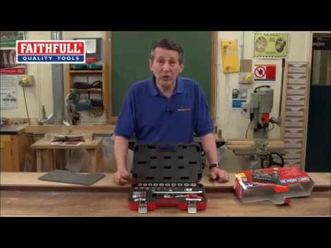 Faithfull 25 Piece 3 8″ Drive Metric Socket Set