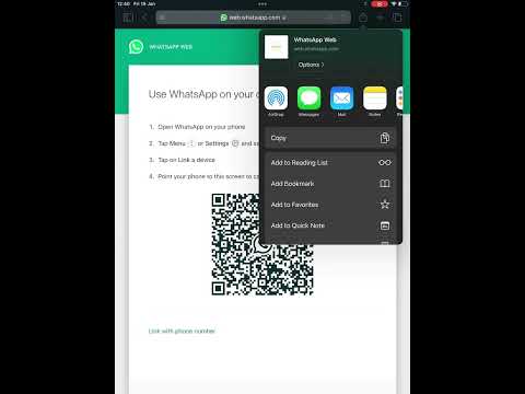 how to get WhatsApp on iPad iOS
