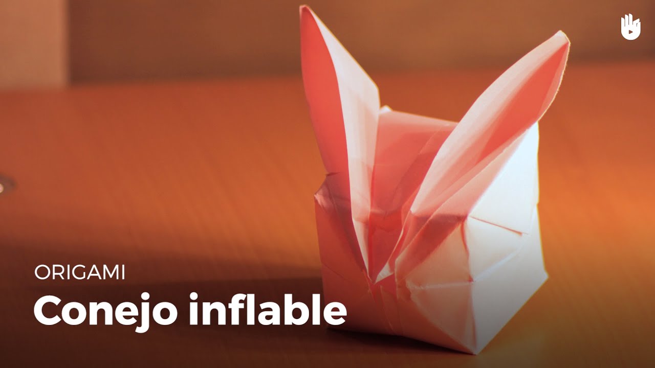 Hacer un conejo con relieve - Aprende a hacer figuras de Origami | Sikana