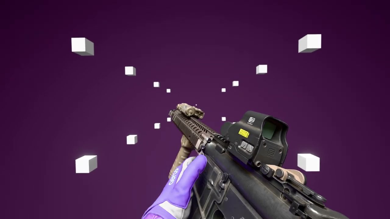 M4A1 Animation Set [ Blender ]