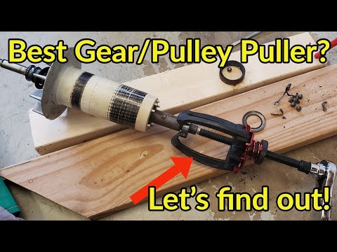 I Test a BETTER Gear & Pulley Puller made by BlackMax BTLGP4 | Repair motor and remove bearings