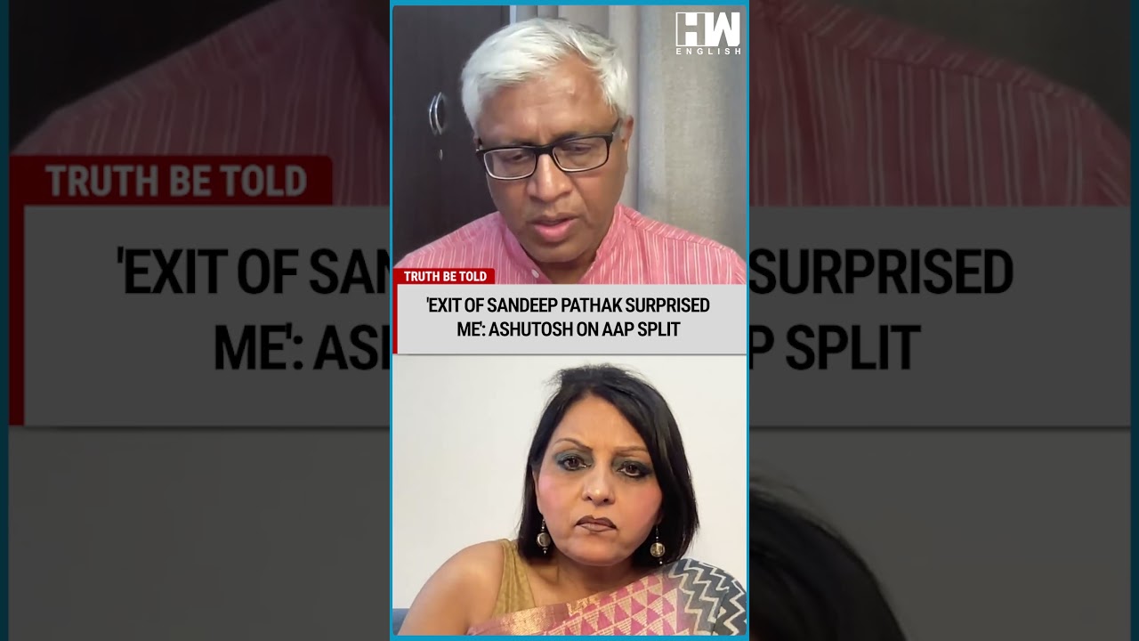 #Shorts | 'Exit Of Sandeep Pathak Surprised Me': Ashutosh On AAP Split | Arvind Kejriwal | BJP