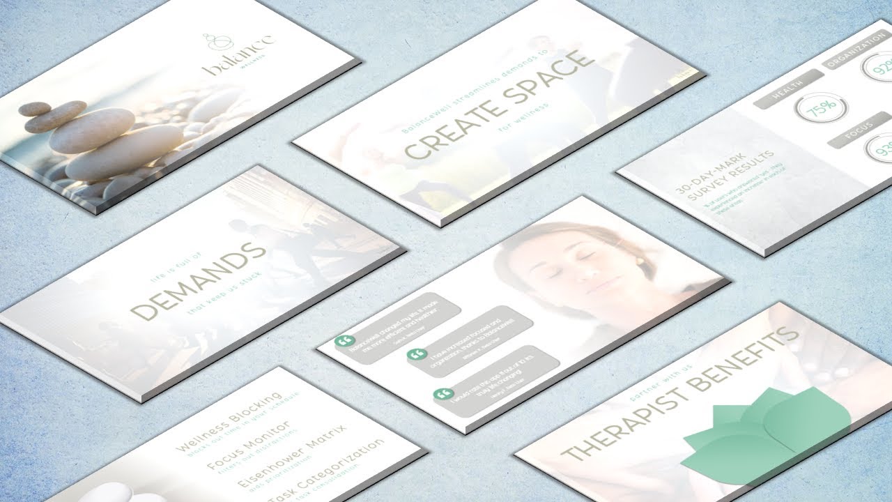 BalanceWell - Soft & Modern Design