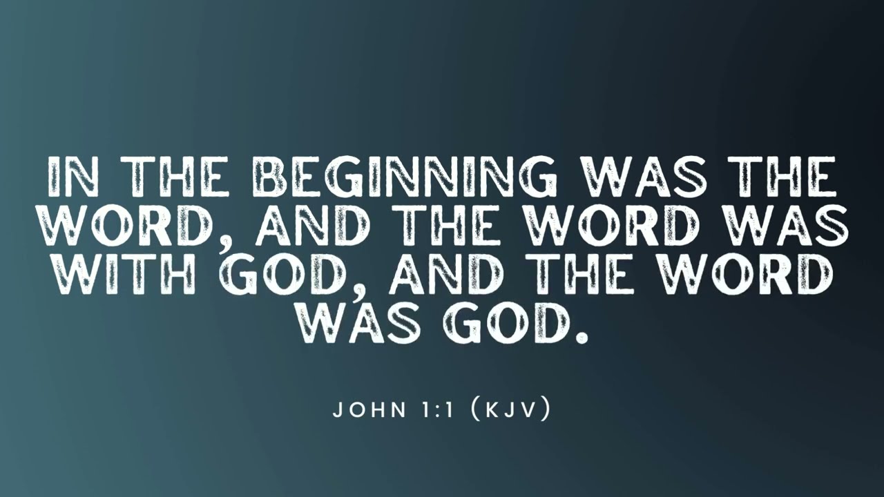 John 1:1 in 14 different languages