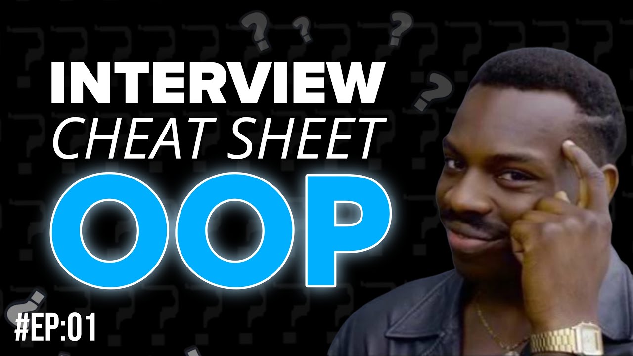 Abstraction in OOP | Object-Oriented Programming Interview Cheat Sheet | OOP Concepts Explained