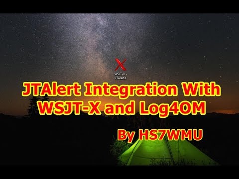 JTAlert Integration with WSJT-X and Log4OM – i am Watcharapath HS7WMU ...