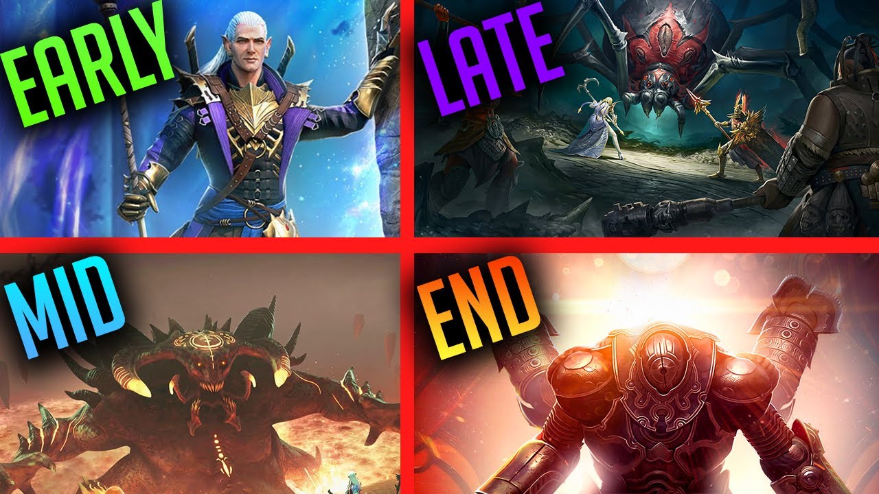 PRIORITSE YOUR RESOURCES & TIME BASED ON YOUR PROGRESSION IN RAID | Raid: Shadow Legends