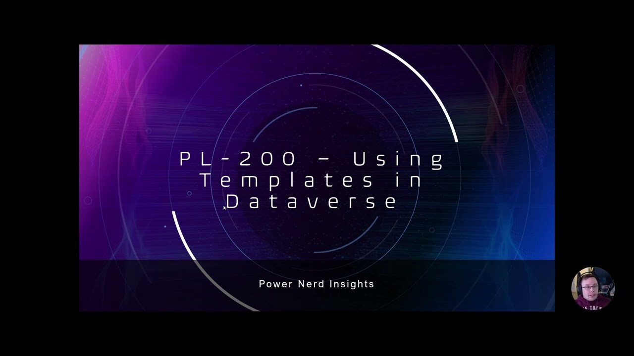 PL 200 -  Document Templates in Dataverse