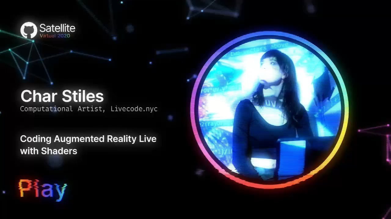 Coding Augmented Reality Live - GitHub Satellite 2020