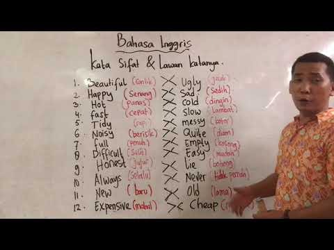 Kata sifat dan lawan kata