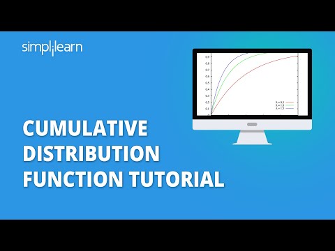 Cumulative Distribution Function Tutorial With Example | CDF In Probability Tutorial | Simplilearn