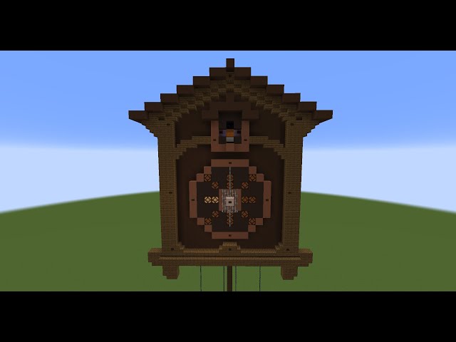 Working Cuckoo Clock Minecraft Map