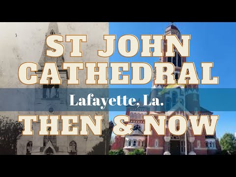 200 Year-Old St John Cathedral in Lafayette, Louisiana
