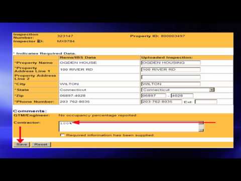 Inspection Review - HUD