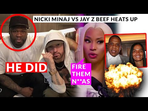 Nicki Minaj vs Jay Z Beef Heats Up, “Eminem, 50 Cent Did” Fans React To Fmr Diddy Artist Claims