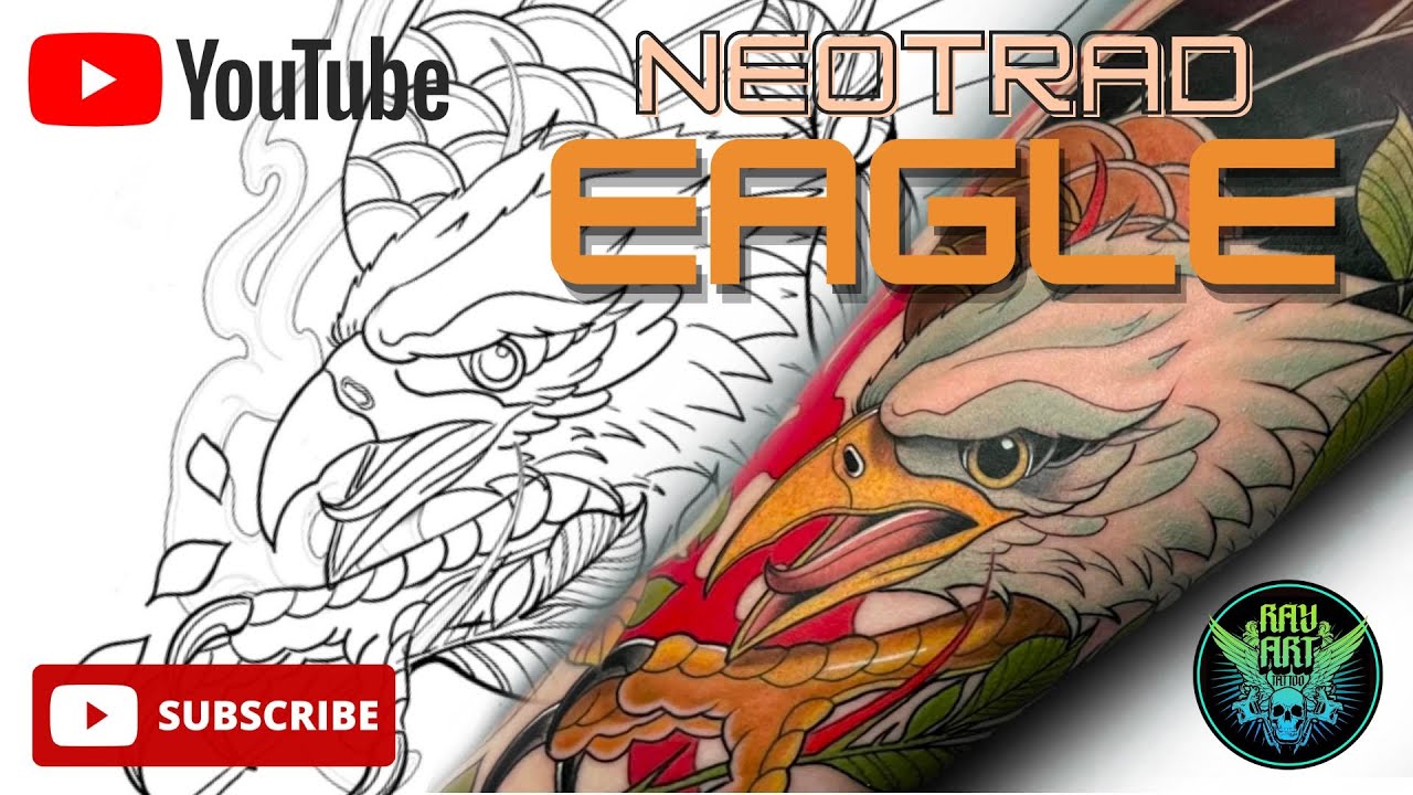 NEOTRADITIONAL - EAGLE TATTOO