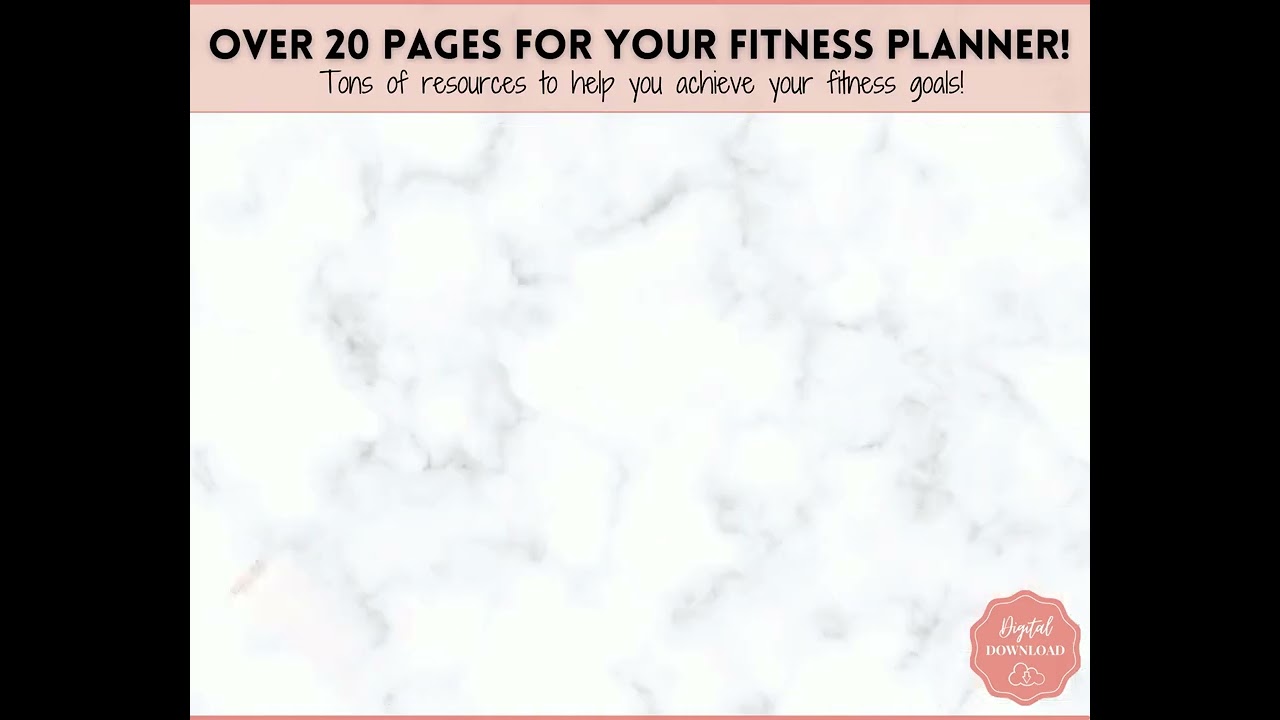 Fitness Planner Printables   Julius   Etsy Listing gvzhzh