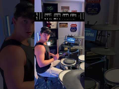 🔥This exercise improves your speed and dynamics 🔥 #creativdrums #drummer #drumnotation #drumming