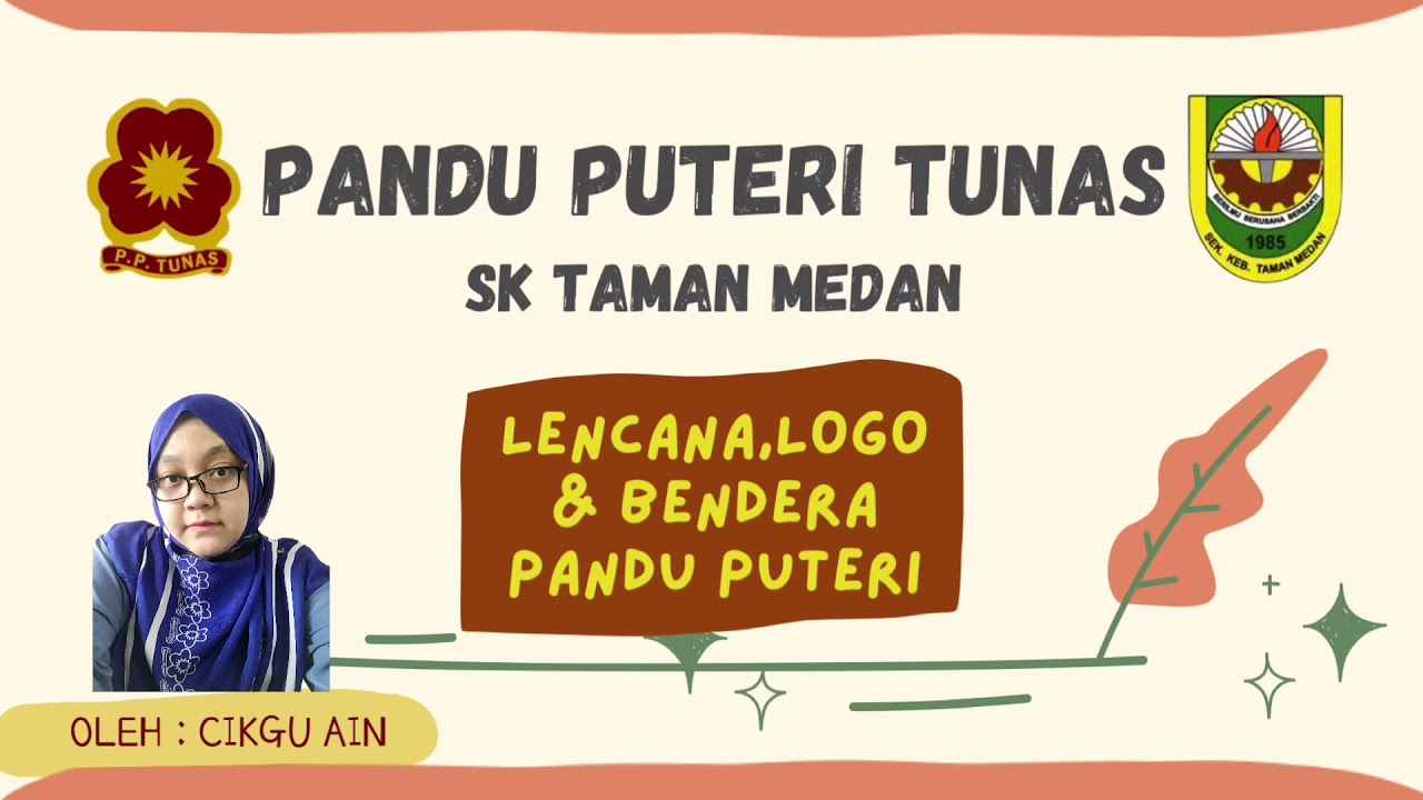 Pandu Puteri Tunas (LOGO, LENCANA & BENDERA PANDU PUTERI)