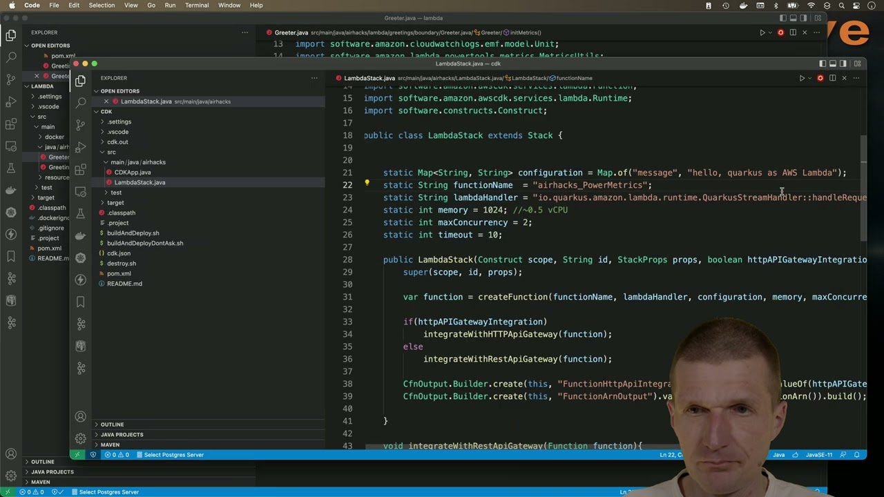 Emitting CloudWatch Metrics with Quarkus, AWS Lambda and Lambda Power Tools for Java #slideless