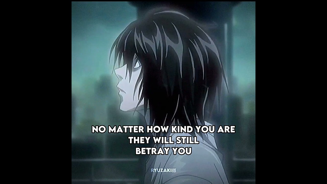 #quote #ryuzaki #anime #relatable