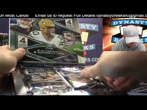 2024 Spectra Football Card 3 Box Partial Case Break #3