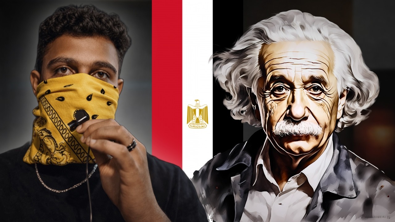 Albert Einstein Full Story - Practice & Learn Egyptian Arabic With Story🇪🇬