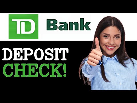 How To Deposit A Check In Your TD Bank Mobile App (2025)