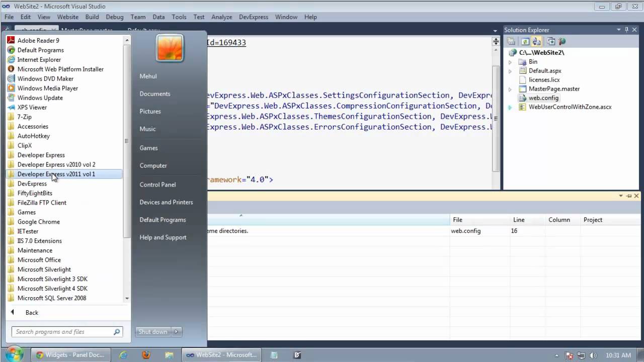 Introducing the ASP.NET Docking Suite