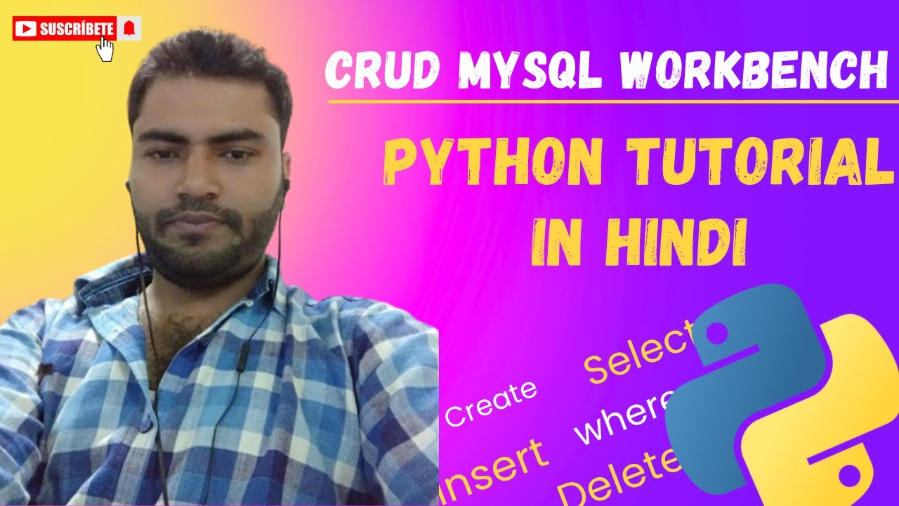 MySQL CRUD Operations Using MySQL Workbench | Python Tutorial