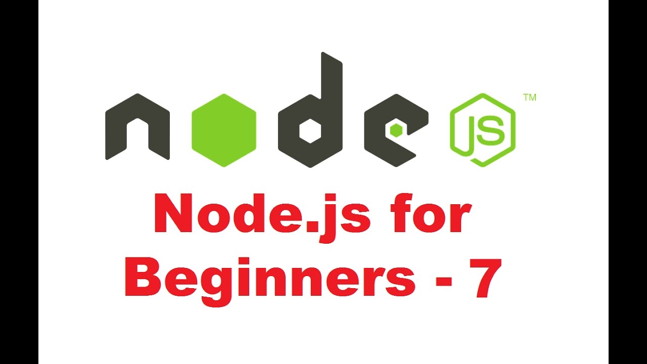 Node.js Tutorial for Beginners 7 - Creating Custom Modules in Nodejs