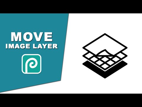 How to move image layer in photopea