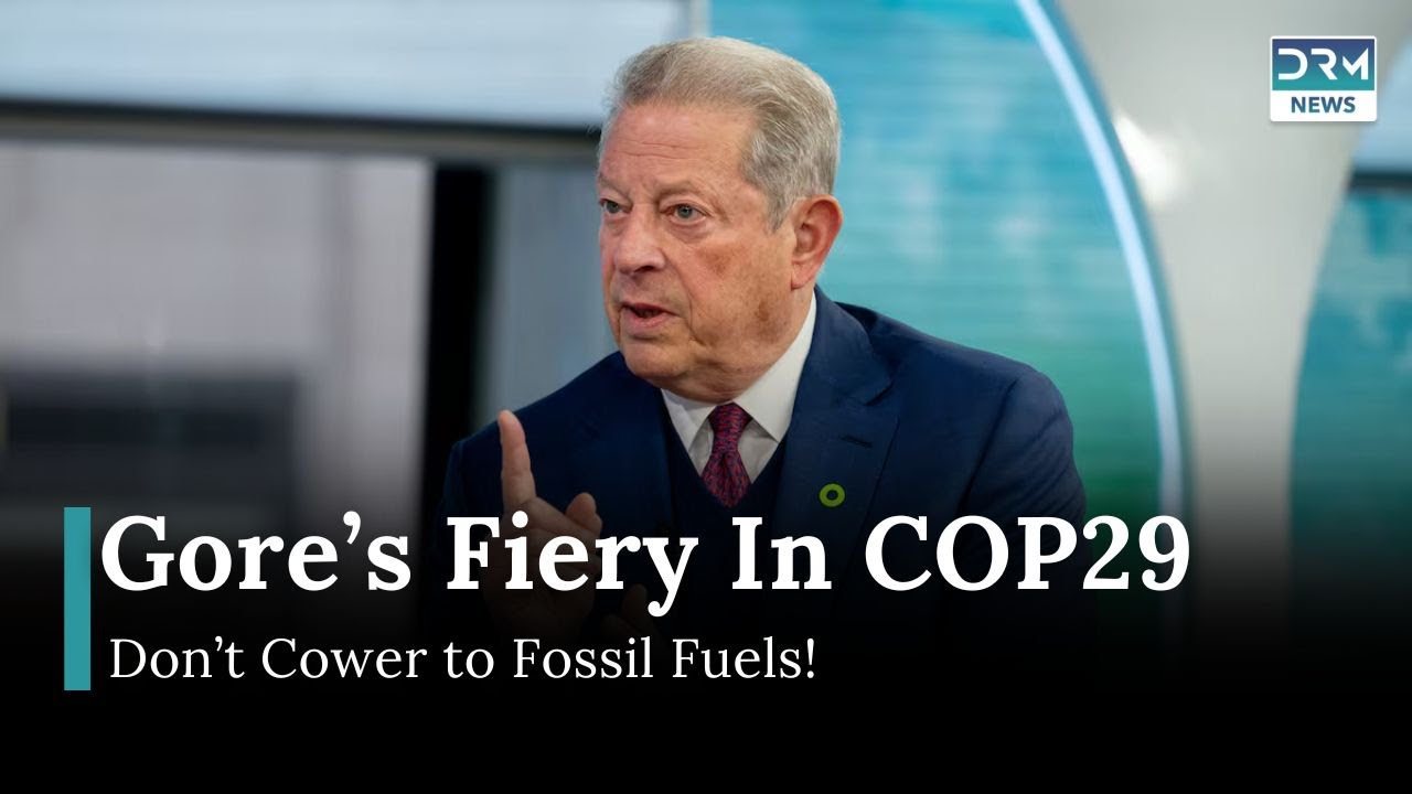 Al Gore Slams Fossil Fuel Industry at COP29, Urges Urgent Action on Climate Change | AL1B
