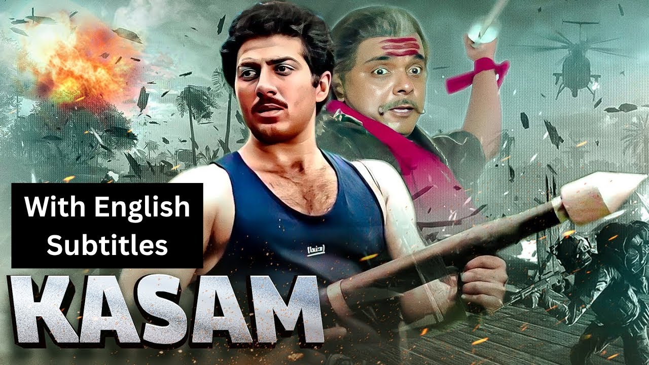 Kasam (2001) - Superhit Hindi Movie With English Subtitles | Sunny Deol, Naseeruddin Shah, Chunky