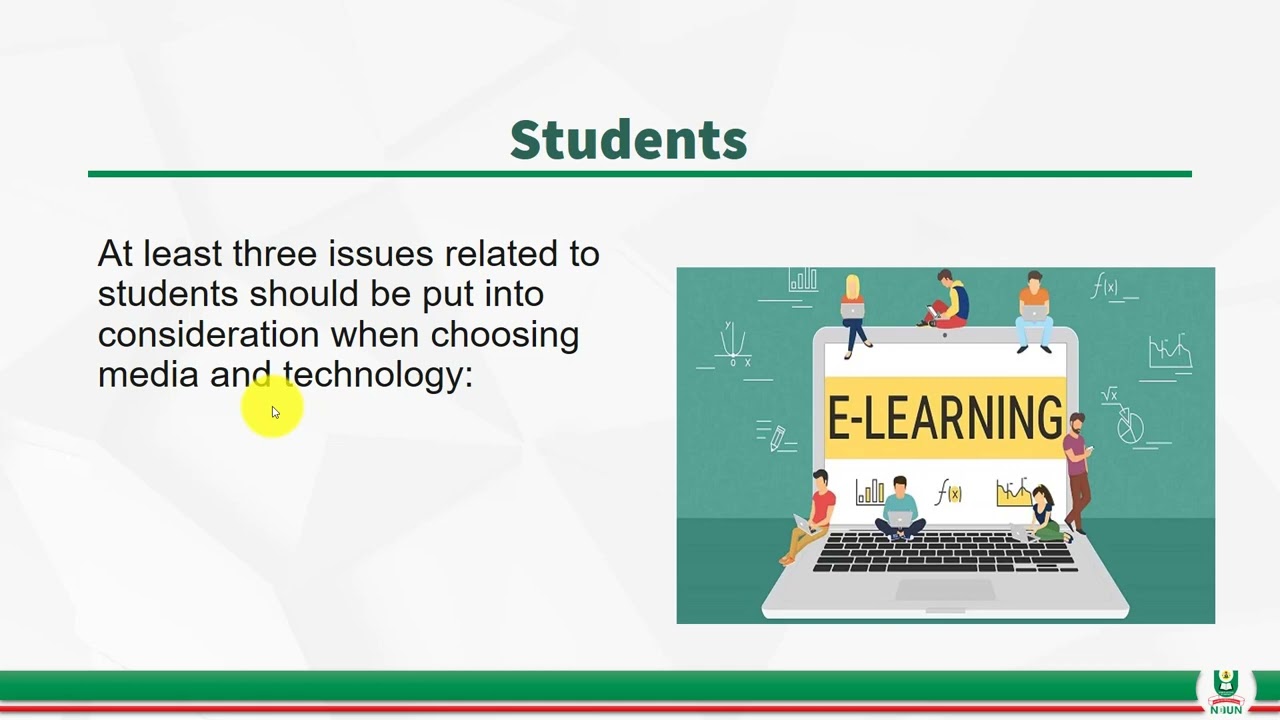 Framework for Selecting Appropriate Technologies for Teaching and Learning