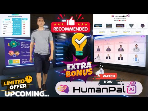 HumanPal Review |🔴HumanPal 2.0 Review |🔴HumanPal AI 2.0 Review | AI Avatar Video Generator