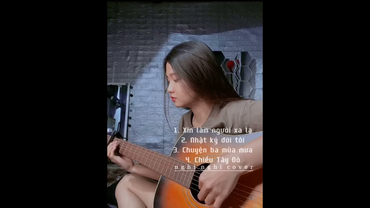 Tổng hợp liên khúc Chiều Tây Đô | cover guitar (Nghi Nghi)