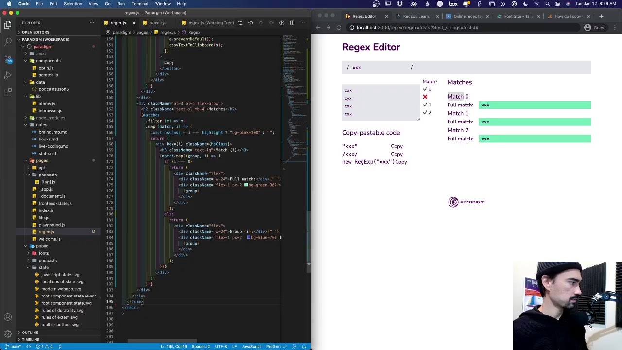 Regex in React part 2