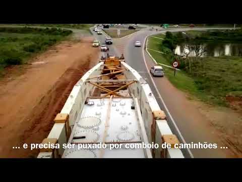Transporte de carga pesada em rodovias gaúchas