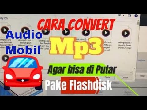 Cara Convert Mp3 agar format musik terbaca di audio mobil