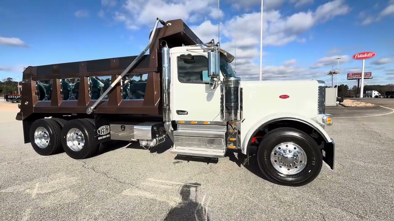 Custom ordered 2026 Peterbilt 589 tandem Dump truck. #peterbilt #dumptruck #cummins