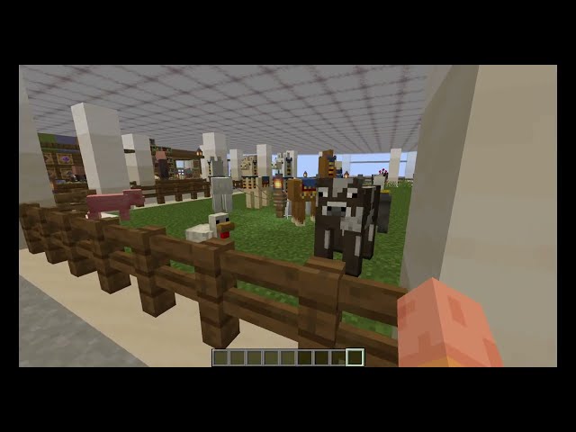 Underground Home and Zoo World Minecraft Map