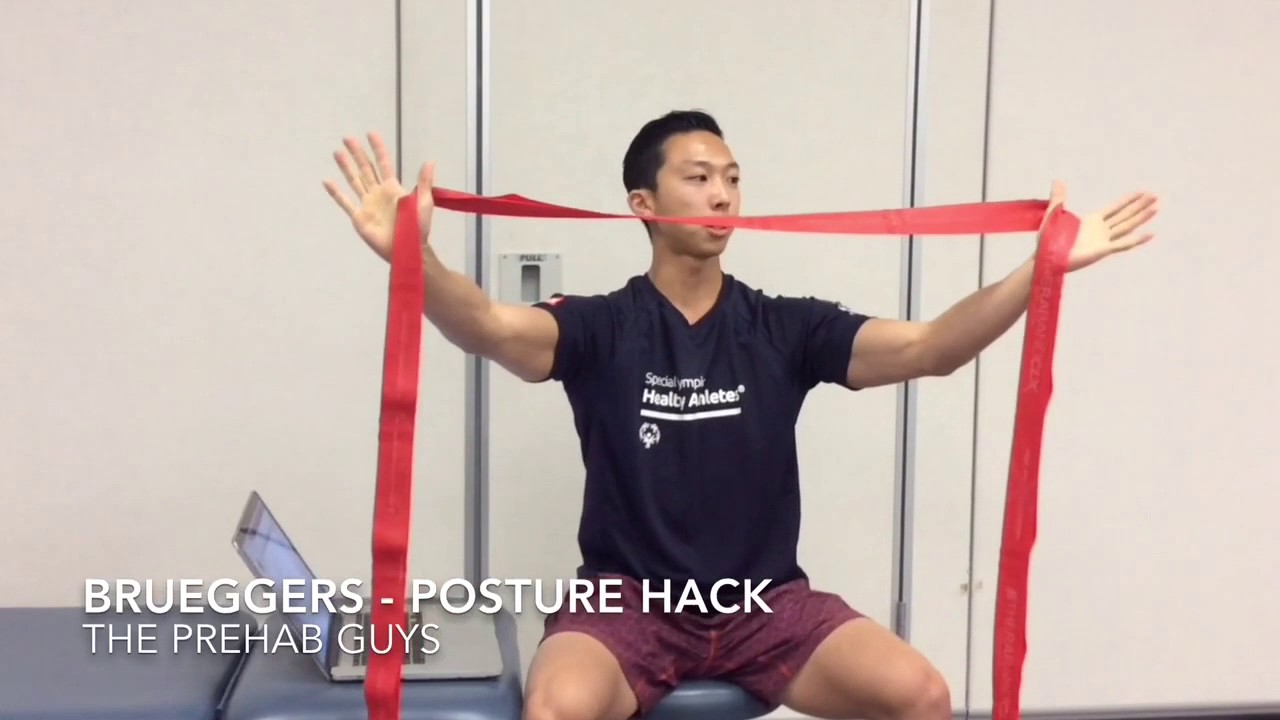Work Posture Hack - Brueggers To Improve Posture